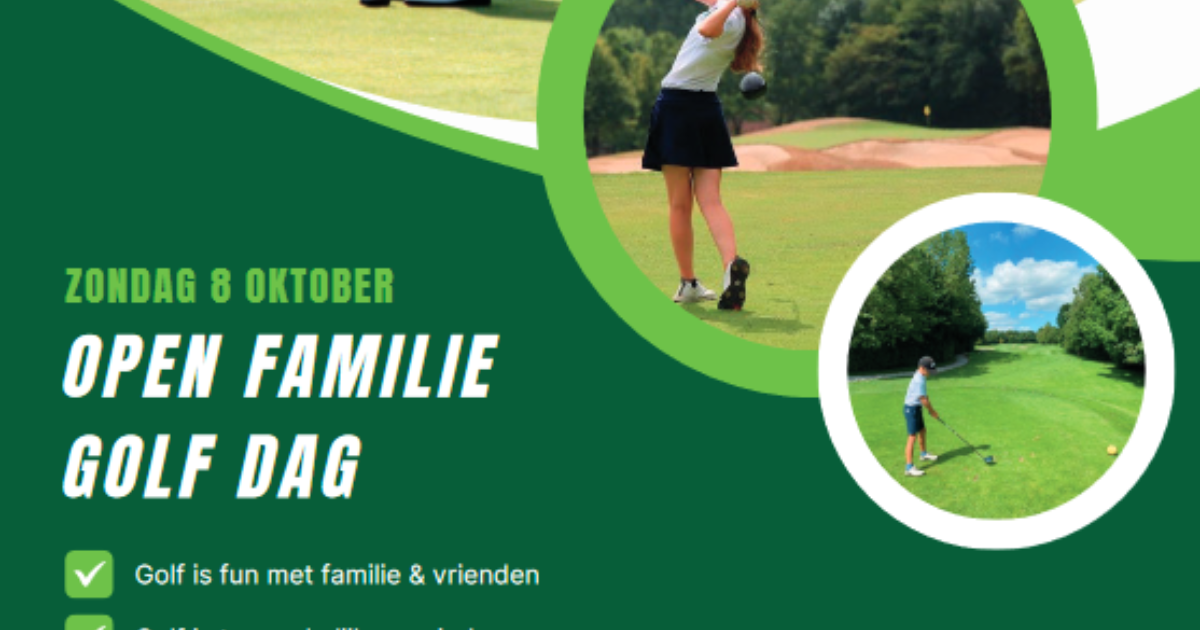 Open Golf dag voor families | Ternesse Golf